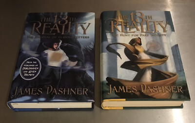 The 13th Reality Books 1 & 2 By James Dashner HC DJ 2008 2009 1st ...