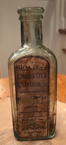 RARE SHAKER DIGESTIVE CORDIAL Original Paper Labels Quack medicine ...