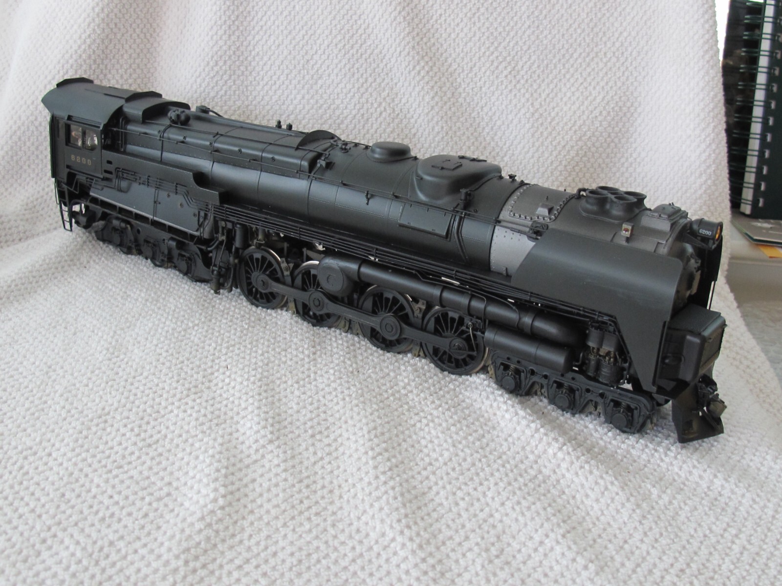 SUNSET Models O Scale Brass 2 Rail PRR Steam Turbine S-2 6-8-6 & Tender ...
