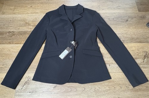 Vestrum Ladies Devon Show Coat Jacket 46 IT / US 10 R Black New with ...