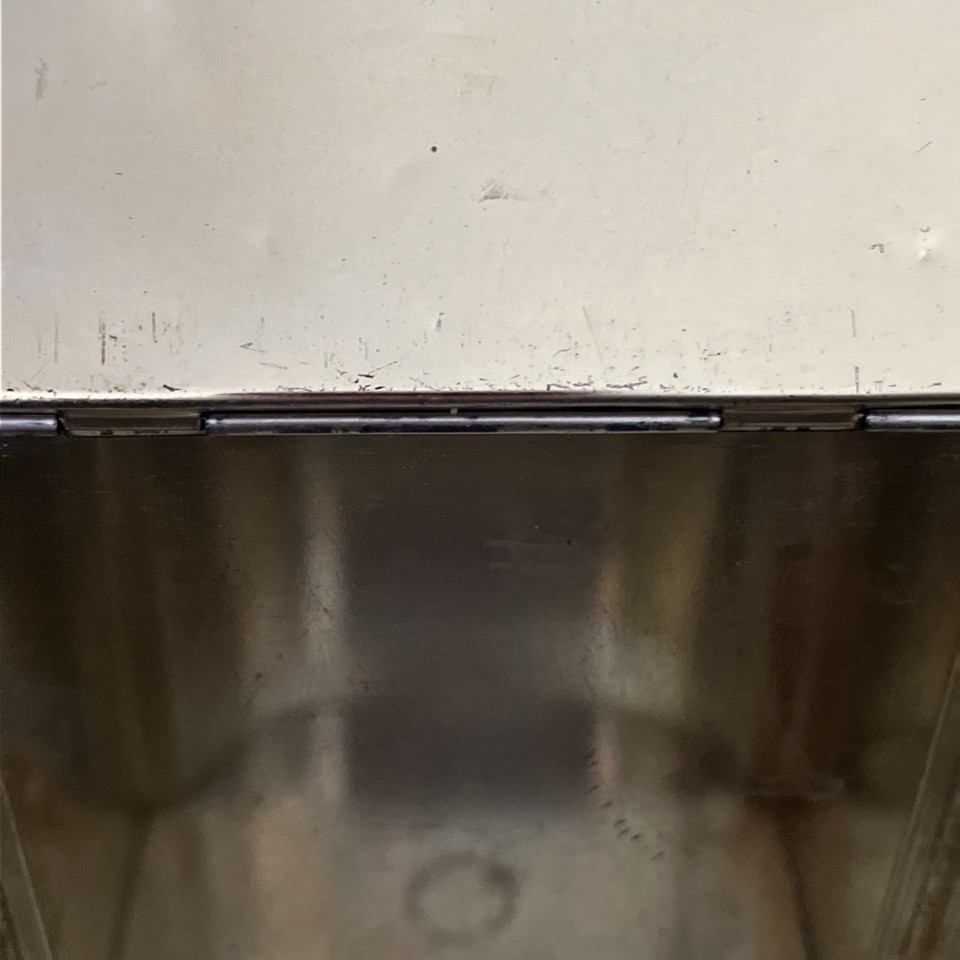 Vtg Metal Tin Tea Container FLOWER PATTERN ENGLAND Used Rare | eBay