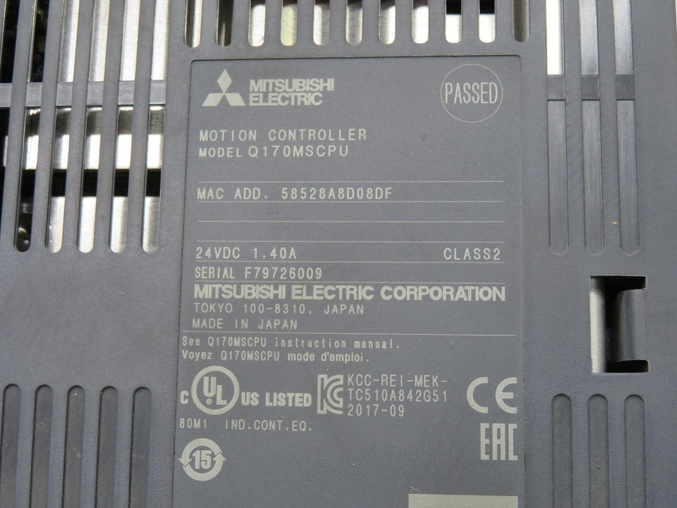 MITSUBISHI Q170MSCPU MOTION CONTROLLER T218089 | eBay