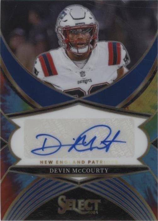 2024 Panini Select - Select Signatures Devin McCourty #SSP-DMY Tie-Dye ...
