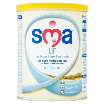 Sma Lf Lactose Free Infant Milk Powder Formula, From Birth 400G | eBay UK
