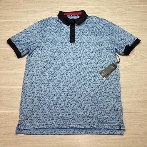 Kenneth Cole Men's Golf Lightweight Polo Shirt Wicking UPF 50+ Size ...