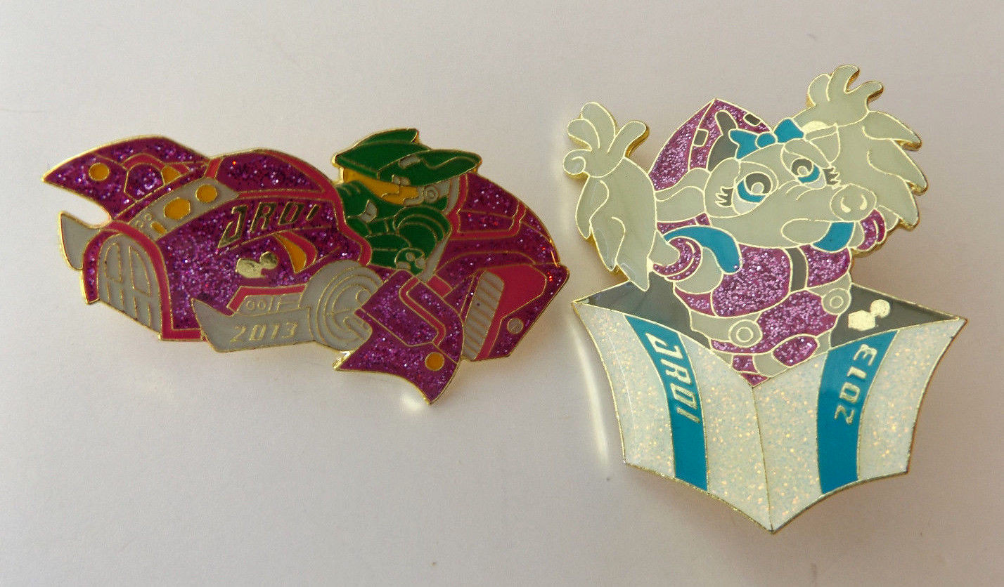 Destination Imagination Trading Pin Set 2013 Ardvark ARDI Space Car ...