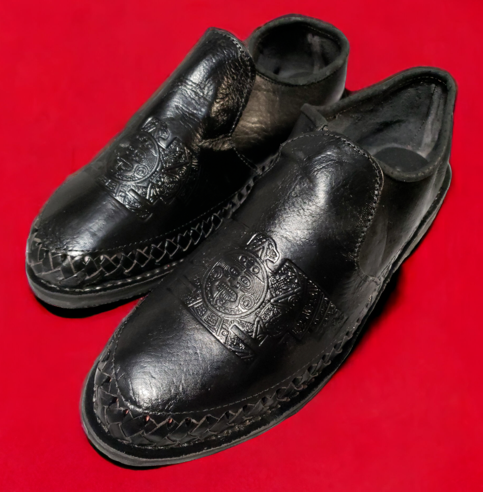 Chicano Mexicano Lowrider Indigenous Men Tooled Aztec Huelga Bird Black ...