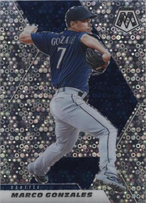2021 Panini Mosaic - Marco Gonzales #93 Quick Pitch Silver Mosaic Prizm ...