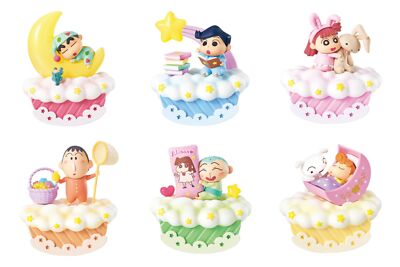 Crayon Shin Chan Sleepy Shin Chan In Pajamas All 6 Types Set | eBay