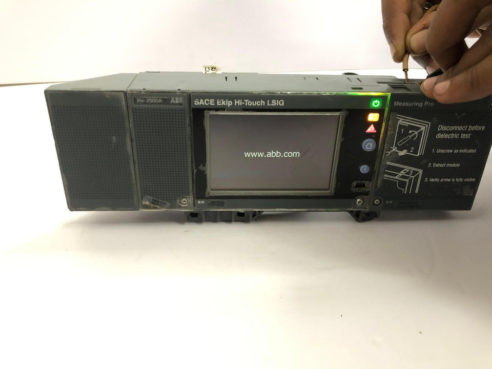 ABB SACE EKIP HI-TOUCH LSIG 2500A TRIP UNIT SN:6MT0344174715030 FAST ...
