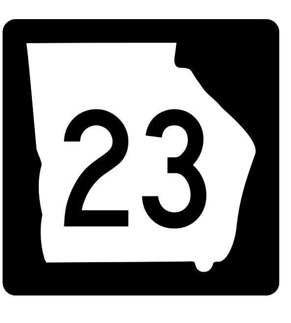 Georgia State Route 23 Sticker R3572 Highway Sign | eBay
