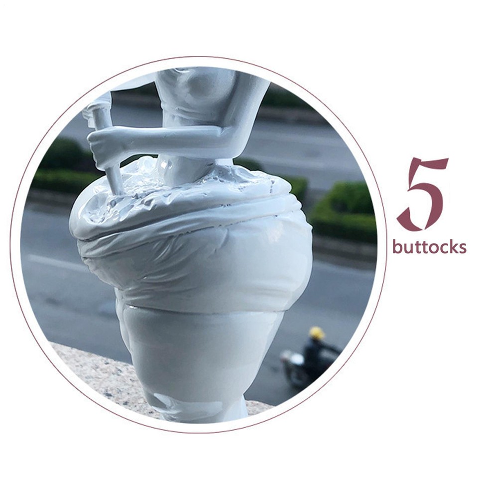 Slimming Goddess Sculpture Fat Woman Losing Weight Statue Beauty Health ...