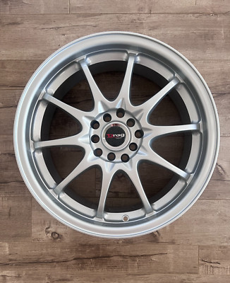 Drag DR-4 Wheel 17 x 7 Silver 5x114.3 & 5x100 Bolt Pattern | eBay