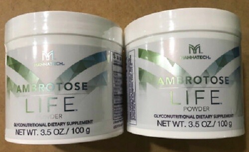 Mannatech Ambrotose Life Canister 100g Powder US Version 120 for sale ...