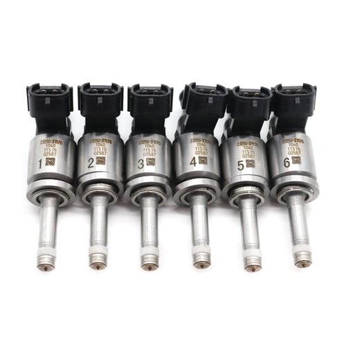 New 6PCS GDI Fuel Injector 23250-31170 For Lexus GS350 RX350 3.5L V6 ...