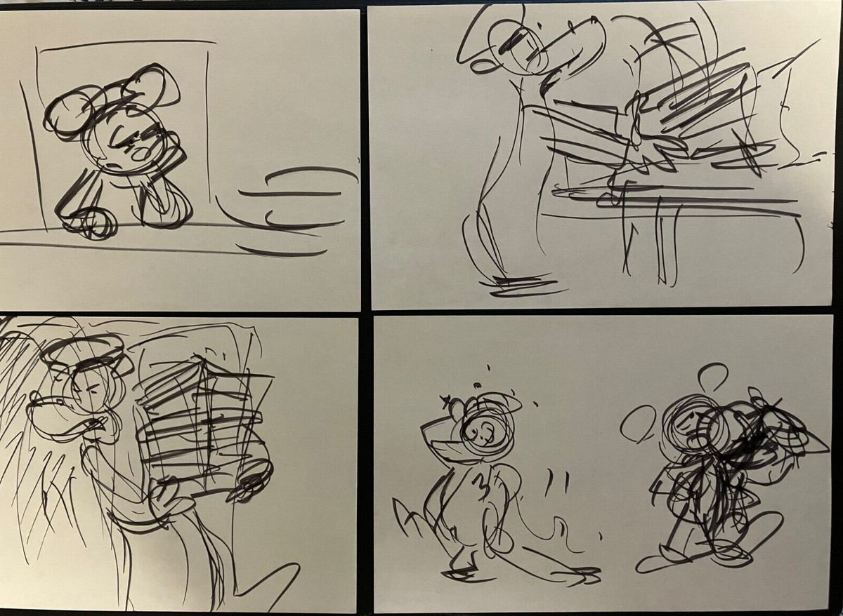 Animation Storyboard Disney