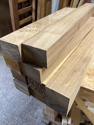 IROKO HARDWOOD TIMBER - BUNDLE OF X4 (AFRICAN TEAK) 70mm x 94mm x 400mm ...