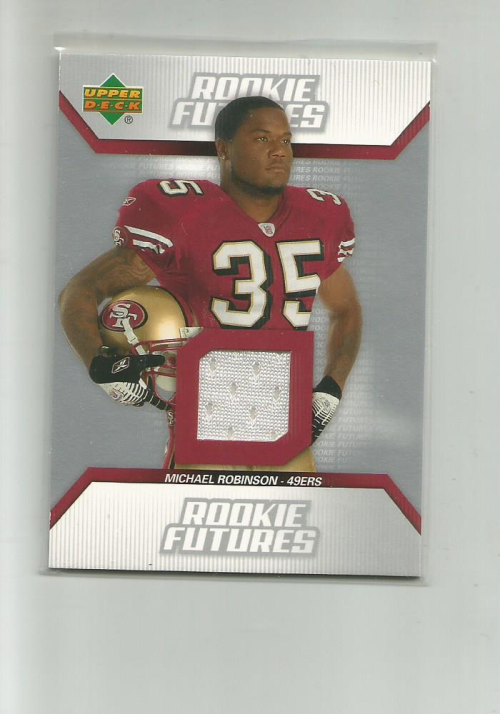 2006 UPPER DECK ROOKIE FUTURES JERSEYS #RFMR MICHAEL ROBINSON | eBay
