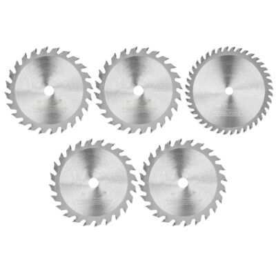Circular Saw Blade Set 5pcs 3-3/8 Inch 24T 30T 36T for Wood Cutting ...