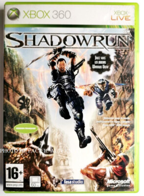 jeu SHADOWRUN pour XBOX 360 francais X360 shadow run fps tir game spiel ...