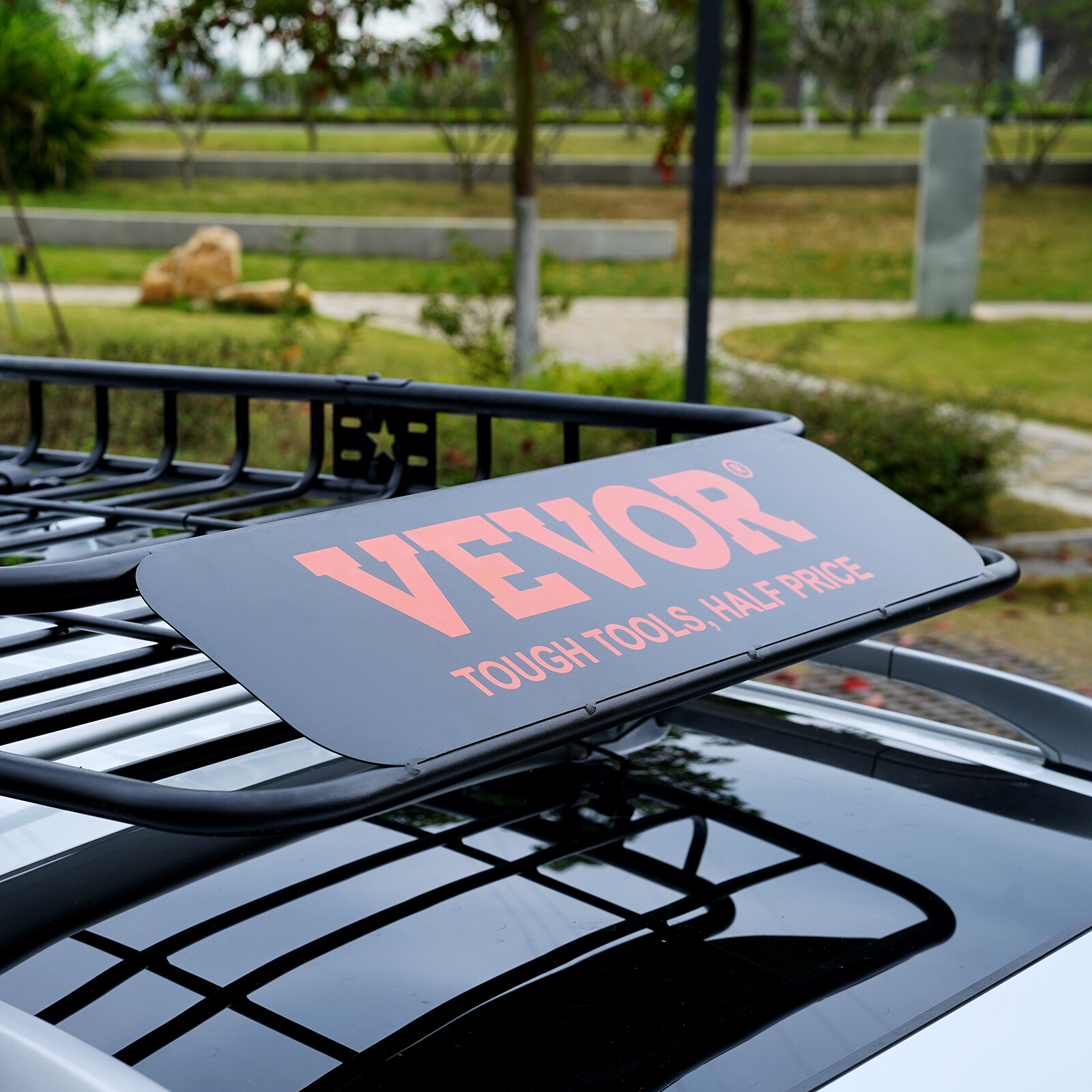 VEVOR 64"x39"x6" Roof Rack Cargo Basket Luggage Carrier with Extension ...