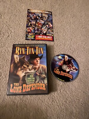 RIN-TIN-TIN THE LONE DEFENDER 12 THRILLING CHAPTERS DVD 89218539694| eBay
