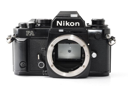 Nikon Fa Body Black Mf-16 Data Back With Shutter Full Speed Exposure ...