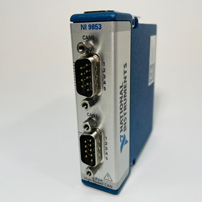 National Instruments NI 9853 2-Port High-Speed CAN Module, 779429-01 | eBay