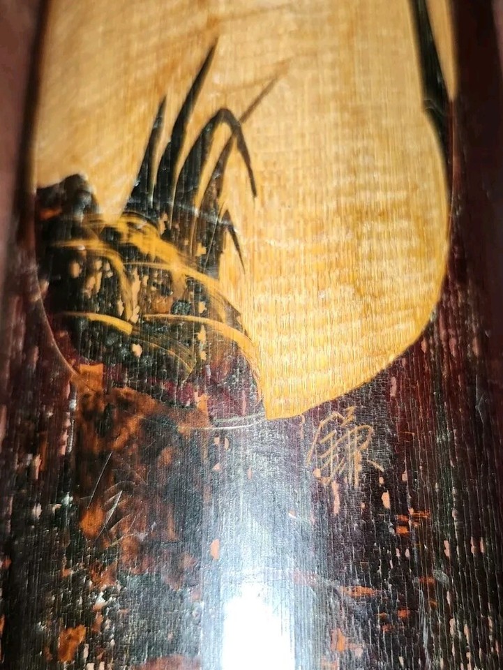 Antique Chinese Scholar's Wrist Rest Signed | eBay