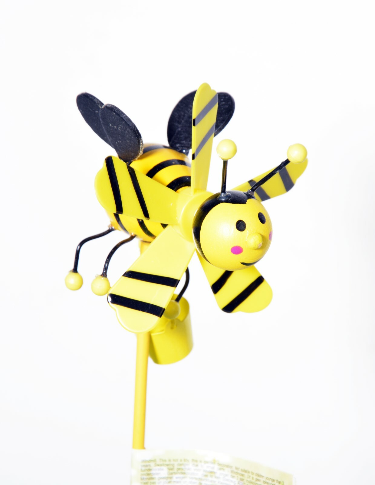 WOODEN HONEY BEE WINDMILL Garden Décor Windmills Different Sizes ...