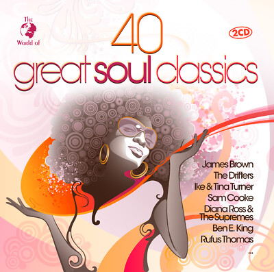 CD 40 Great Soul Classics By Various Artists 2CDs | eBay