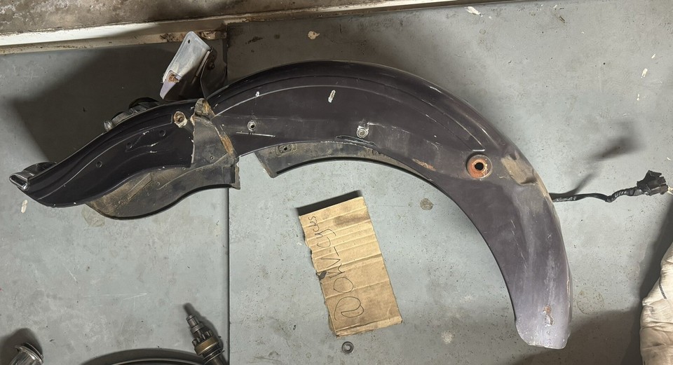 Harley-Davidson FLH Hinged Rear Fender Panhead / Shovelhead FL/ FLH | eBay