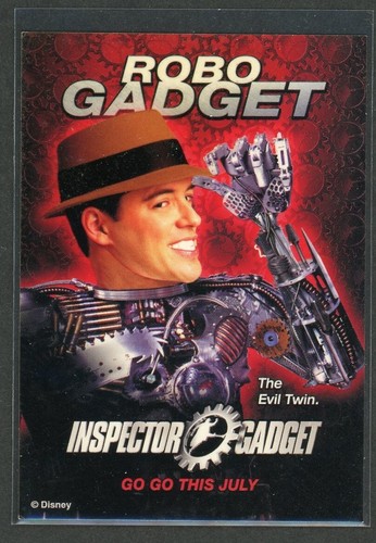 1999 McDonald's Inspector Gadget NNO Robo Gadget The Evil Twin Matthew ...