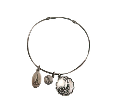 BEAUCOUP DESIGNS Initial A bangle bracelet | eBay