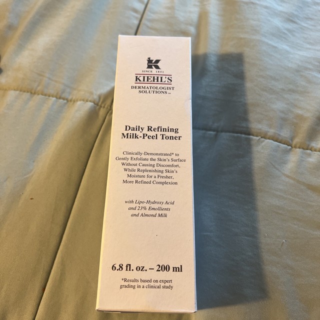 KIEHL’S DAILY REFINING MILK-PEEL TONER (6.8 Fl Oz Authentic Fast- for ...