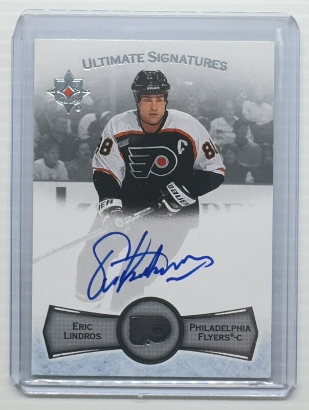 2022-23 Ultimate Eric Lindros Ultimate Signatures Auto Autograph #US-EL ...