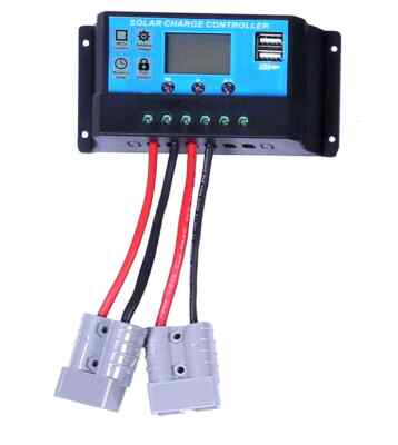 10A/20A/30A/50A Solar controller USB + customized Anderson compatible ...