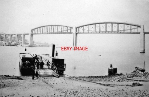 PHOTO SALTASH FERRY. L. WEST. LATE 19TH CENTURY | eBay