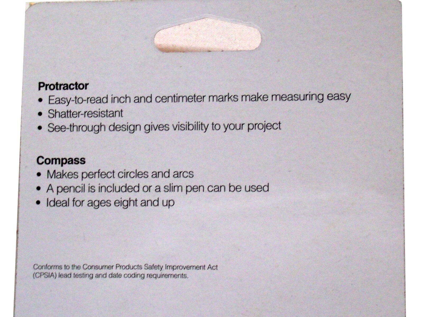 Fiskars Protractor Compass Set School Math Geometry Drawing Art 6"&12 ...