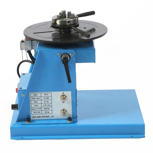 10kg Portable Positioner Small Automatic Ring Seam Welding Turntable w ...