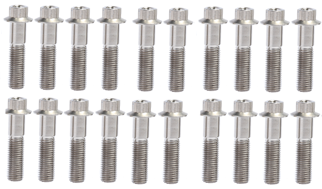 M7 32mm GRADE 5 Titanium Split Rim Bolt for BBS RS RM LM OZ Wheel 20 ...