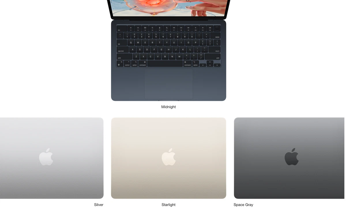 Colored Apple Laptops