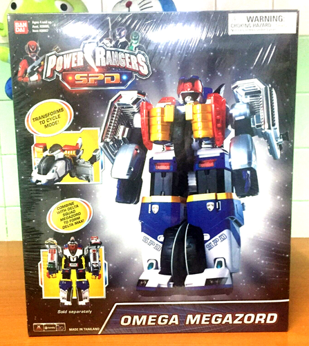 Power Rangers SPD Omega Megazord Combines With Delta Squad Megazord Max ...