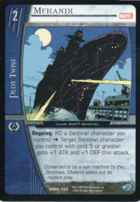 Marvel VS CCG - Marvel Knights - Mekanix #199 | eBay
