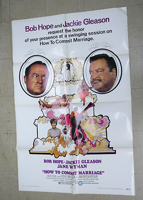 How to Commit Marriage One Sheet Movie Poster 1969 | eBay
