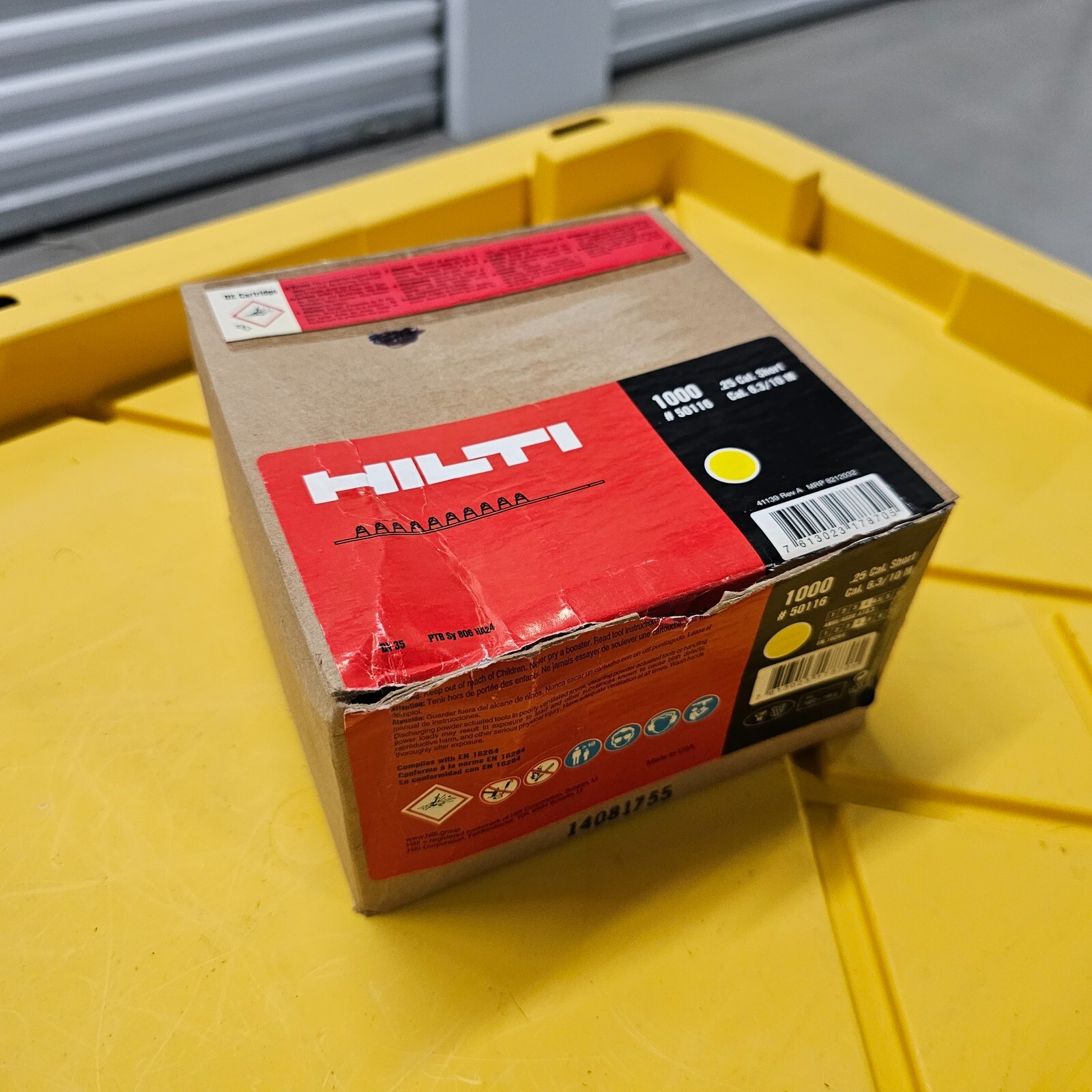 Hilti Yellow 4 .25 Caliber Short Part #50116 for Dx35 - for sale online ...