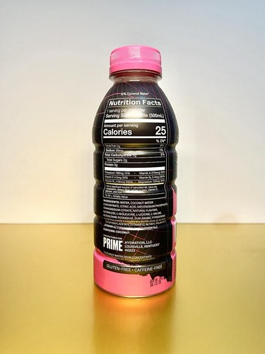 🔥 New Limited PRIME X Holo Pink Strawberry Lemonade Hydration Energy 16 ...