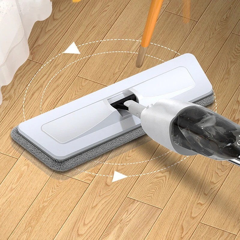Spray Mop Microfibre Pad Floor Cleaning Mop for All floor types Bottle ...