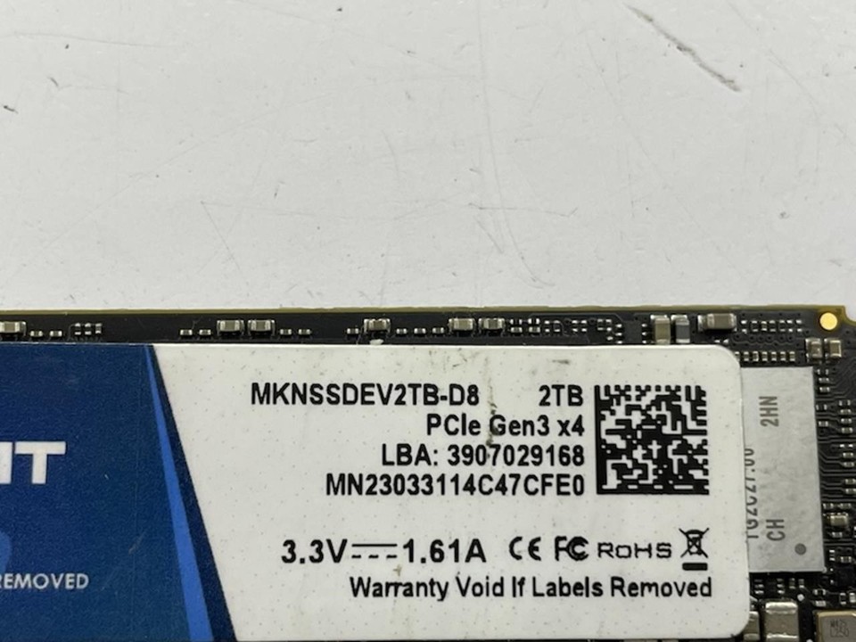 MUSHKIN 2 TB SSD NVMe PCIE 3.0 x4 M.2 Hard Drive | MKNSSDEV2TB-D8 | eBay