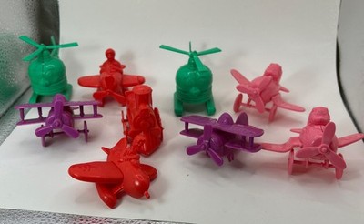 McDonald's 1986 Airport Happy Meal Toys Planes Helicopter Birdie ...